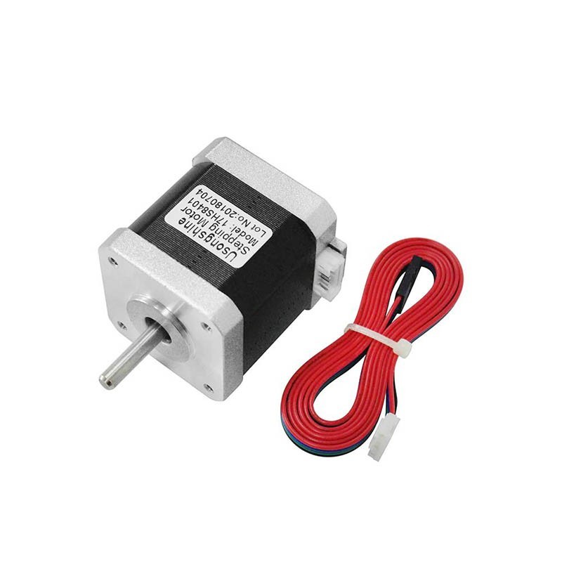 17HS8401 NEMA 17 Stepper with wire 0.52Nm (D Shaft 5mm) - ZENIX Store LLC