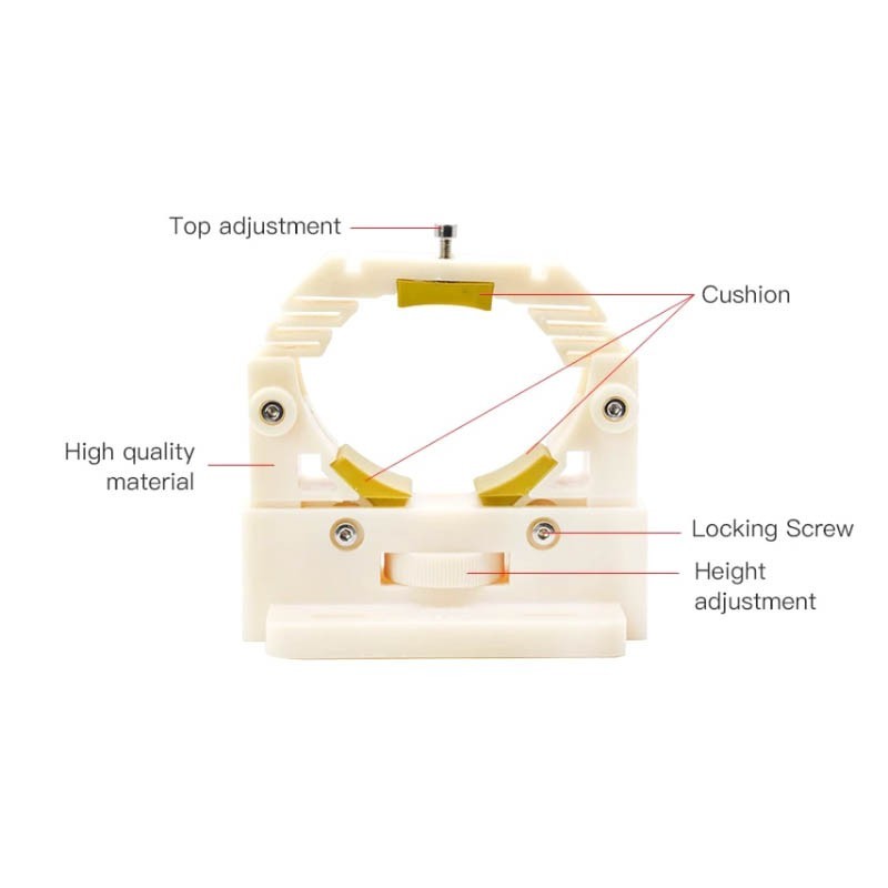50-80mm Adjustable Short Tube Holder Support Mount for CO2 Laser ...