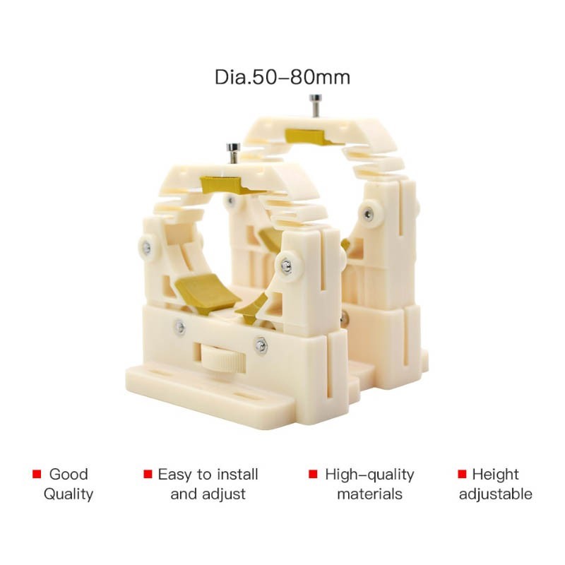 50-80mm Adjustable Short Tube Holder Support Mount for CO2 Laser ...