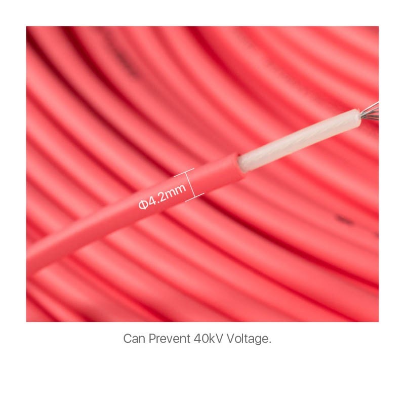 40kV D4.2mm High Voltage Cable for CO2 Laser Engraving Machine - ZENIX Store LLC